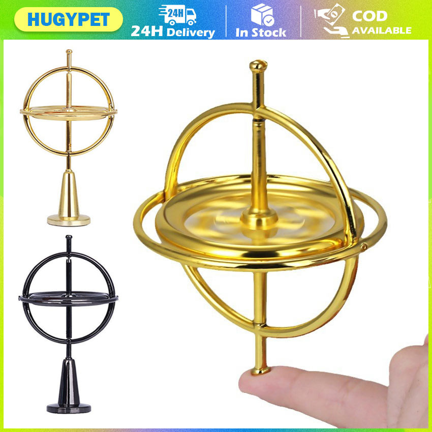 Self-balancing Gyroscope Anti-gravity Stress Relieving Toys Metal ...