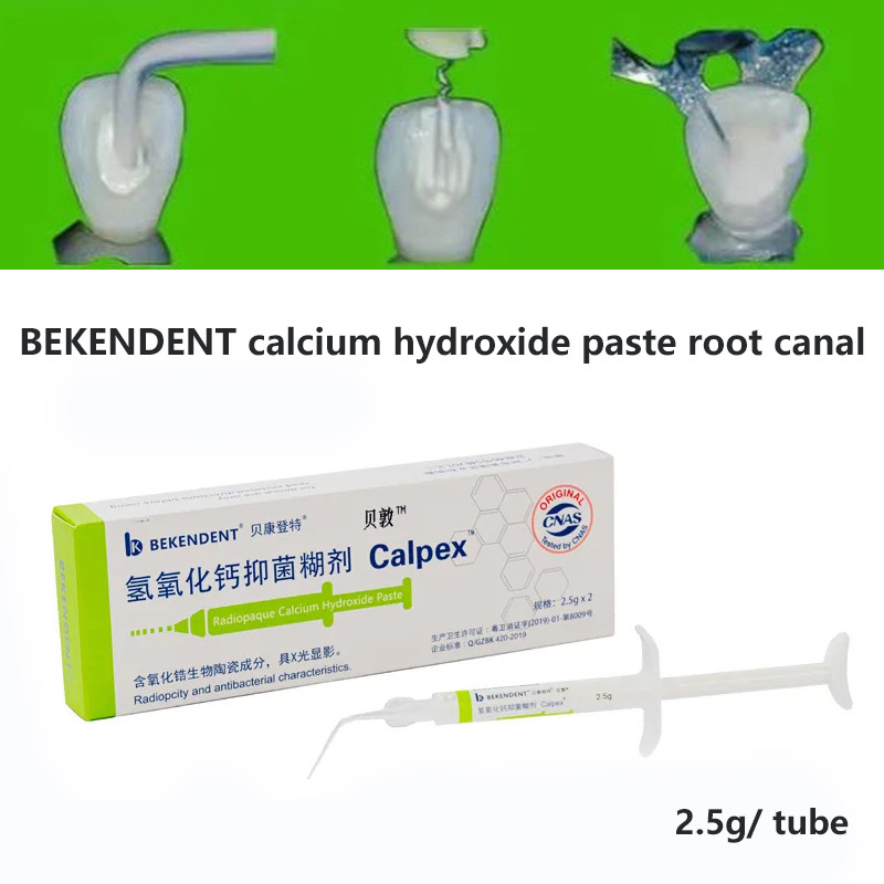 2.5g/ tube BEKENDENT calcium hydroxide paste root Calcium hydroxide is ...
