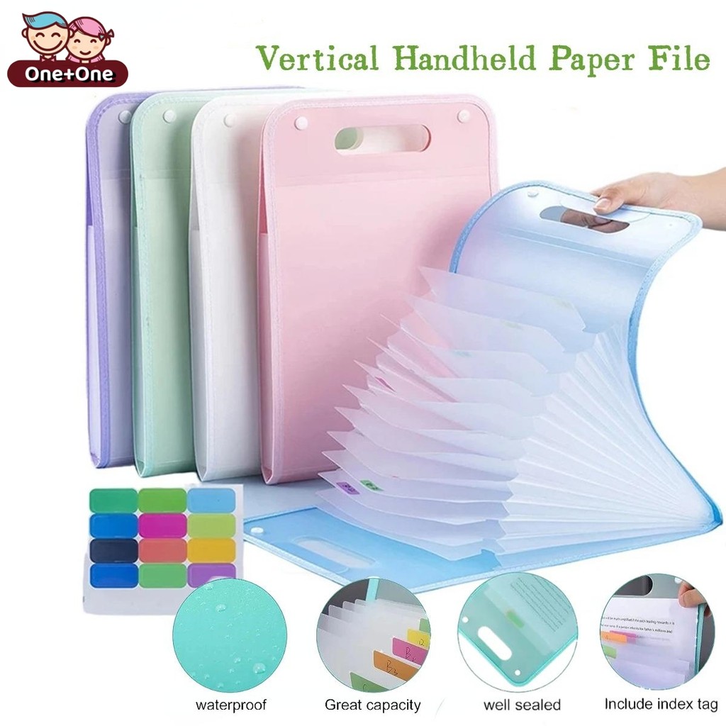 Folder File Organizer Document Storage 13layer Test Paper Folder ...