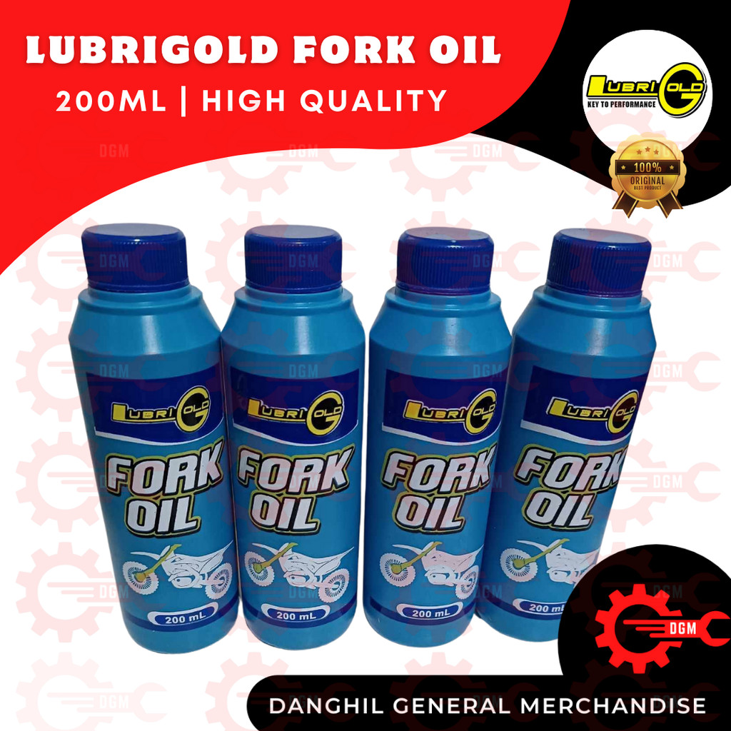 Lubrigold Fork Oil 200mL – Premium Suspension Oil for Smooth Motorcycle ...