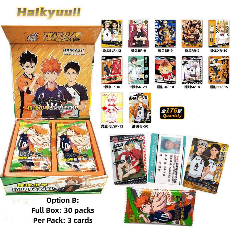 Haikyuu!! The Dumpster Battle Trading Card Blind Boxes Collectible ...
