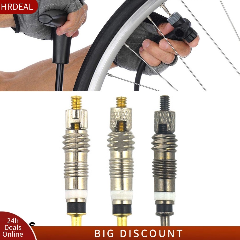 DEAL| 2x Bike Bicycle Removable Valve Cores Brass Bike French Valve ...
