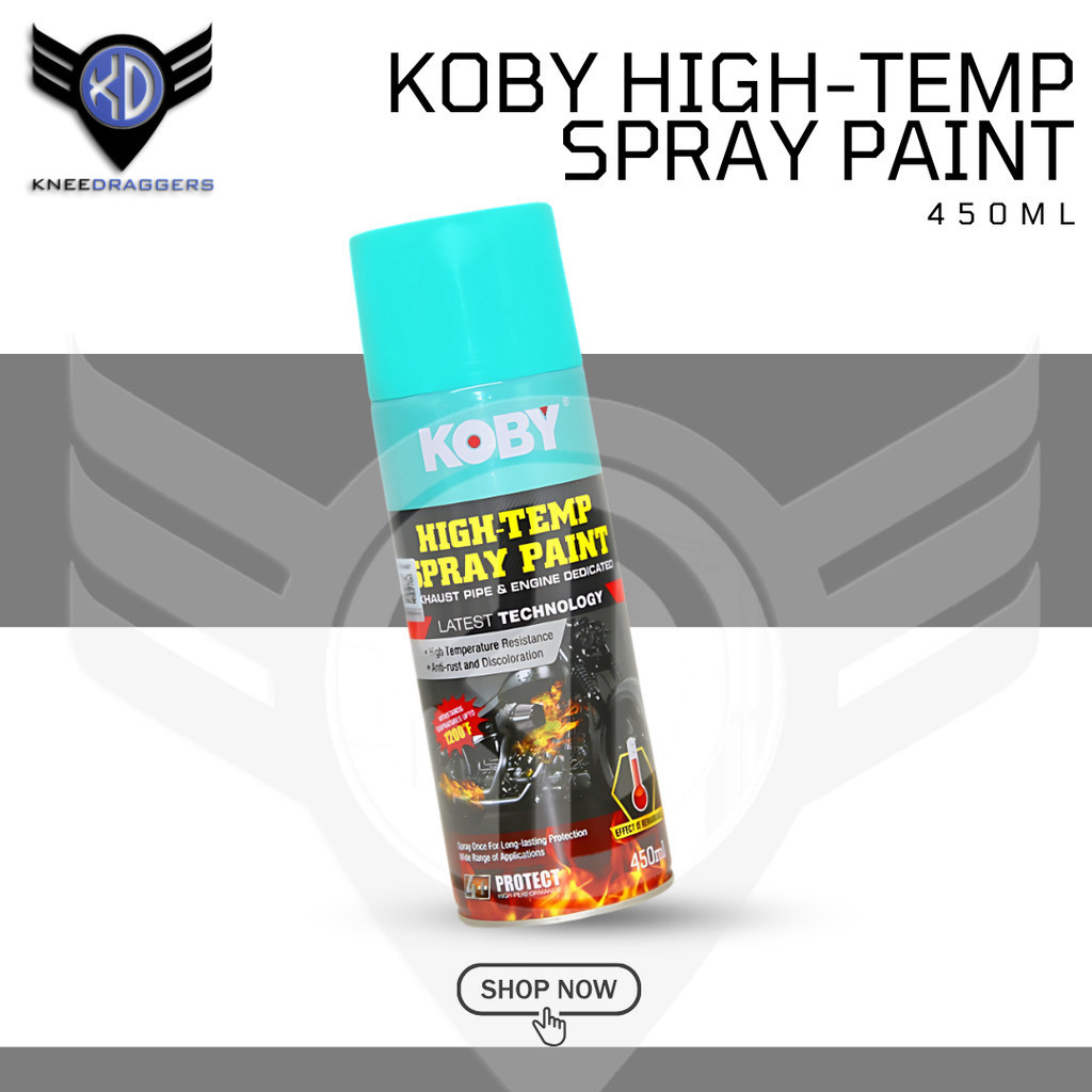 KOBY HIGH-TEMP SPRAY PAINT 450ML | Shopee Philippines