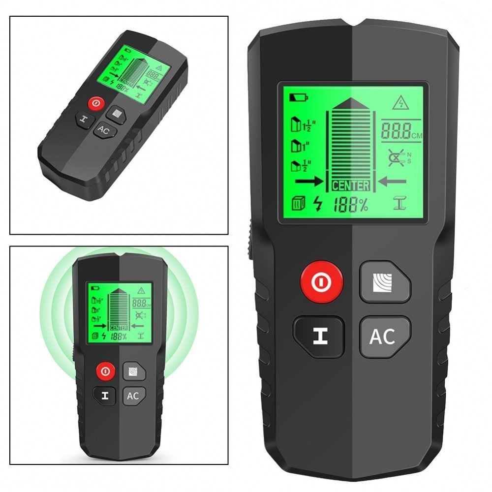 Stud Finder Low Voltage Indicator User-Friendly Design Auto Power-Off ...