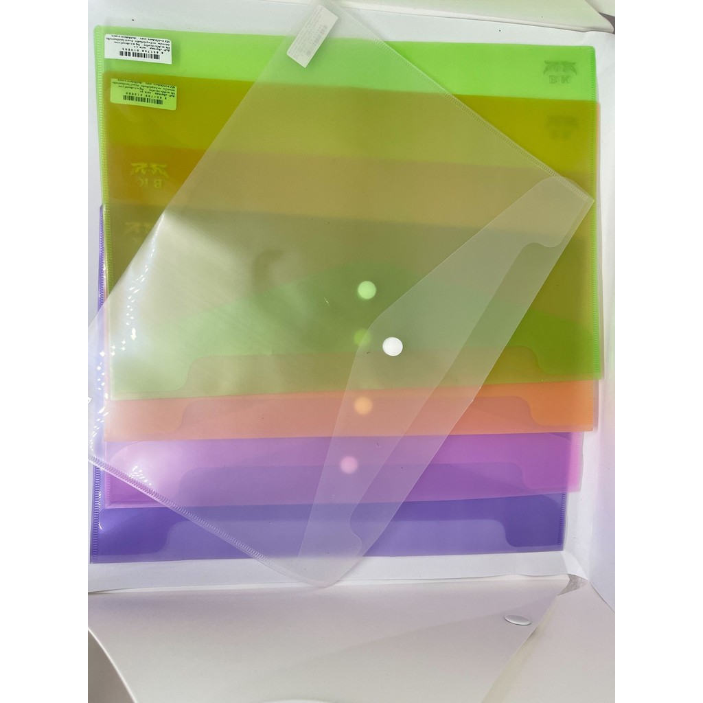 Button Folder Plastic Document Envelope A4 | Shopee Philippines