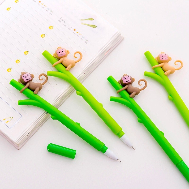 SS MONKEY CHARACTER MOTIF PULPEN / CUTE MONKEY MOTIF PULPEN / UNIQUE ...