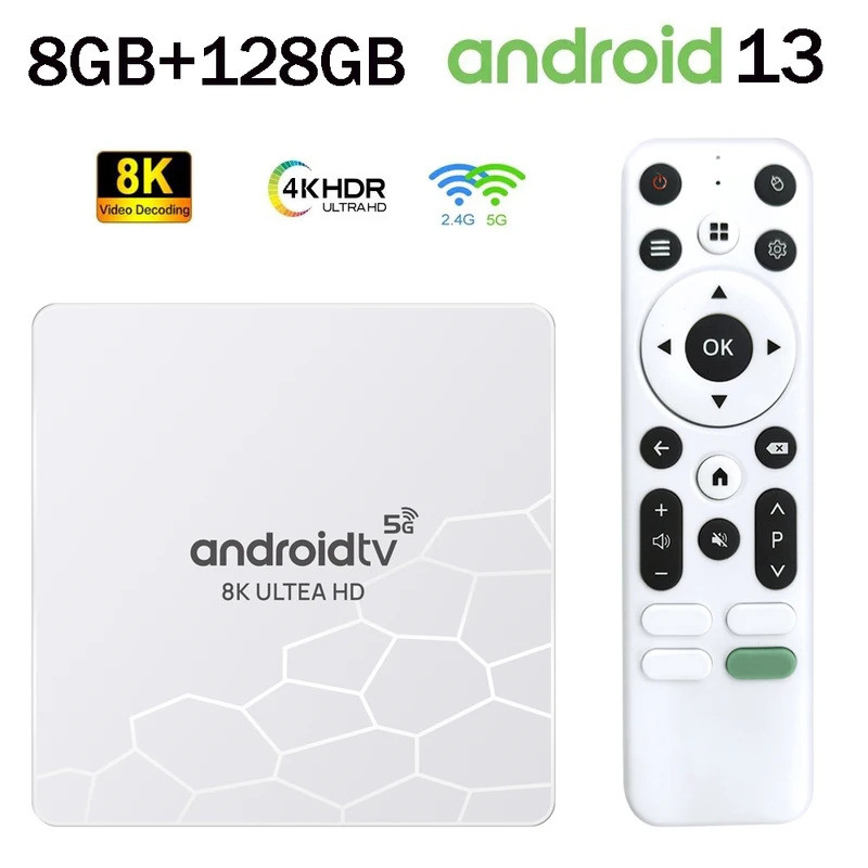 Q96 OHP 8K Android 13 HD 8K 4K HDR Smart TV Box 8GB 128GB OTA 4G 5G ...