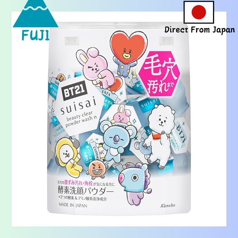 【Online Exclusive】suisai Beauty Clear Powder Wash N BT21 Enzyme Facial Cleansing Powder Single 0 ...