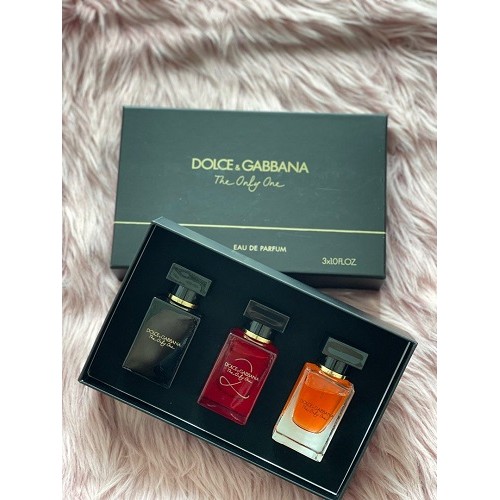 Dolce & Gabbana The Only One Edp Set for Women With 3x30ml | Shopee ...