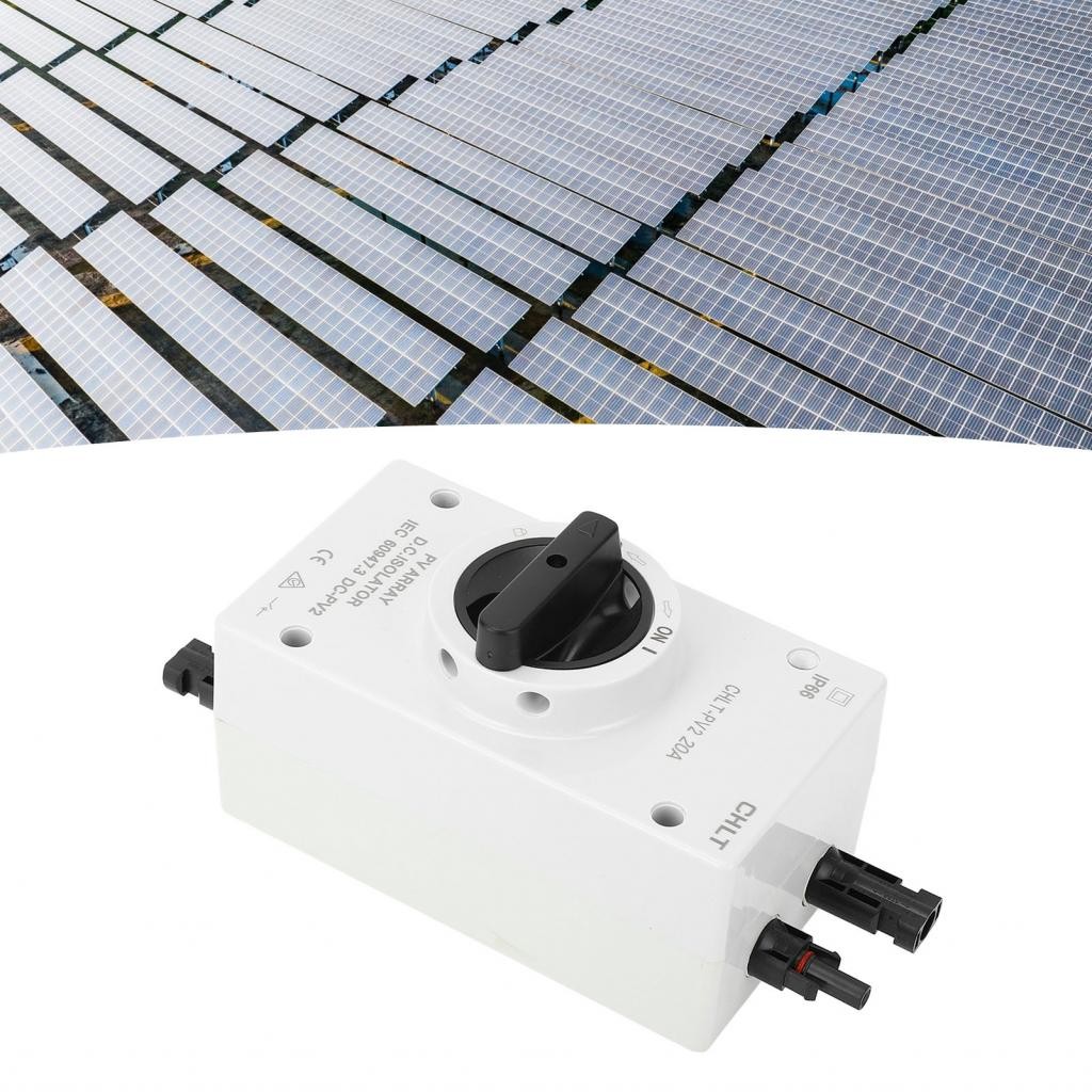 Ttiitt Solar Panel Isolator Switch Compact Design 1000V DC Disconnect ...