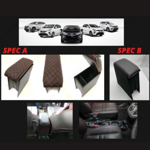 PERODUA OLD MYVI LAGI BEST ICON ARMREST ARM REST CONSOLE BOX PVC ...