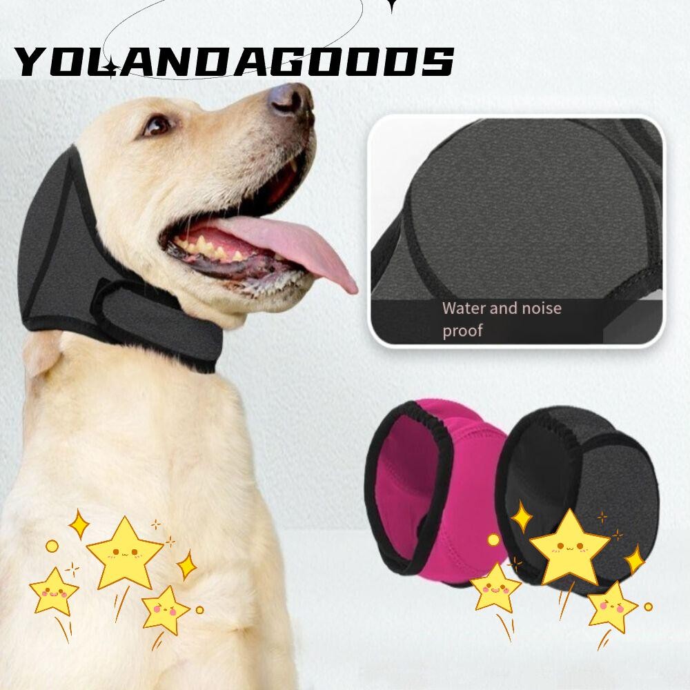 YOLA Dog Calming Earmuff, Hearing Protection Noise Reduction Dog ...