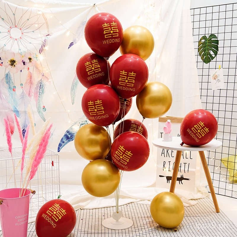 Balloon Column Ground Floating Stand Base Wedding Celebration Wedding ...