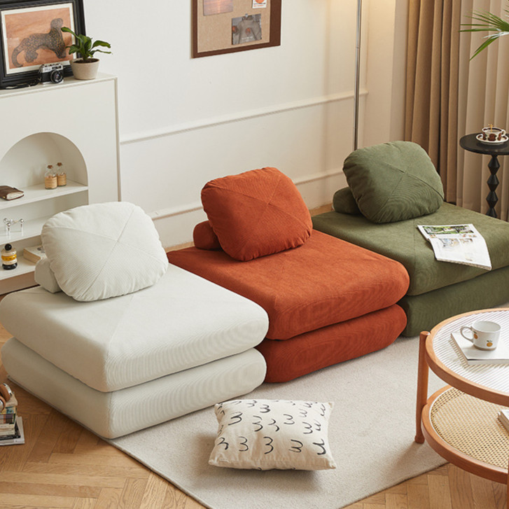 Foldable Tofu Cube Sofa Bed 60/80/90cm - Modular Convertible Sleeper ...