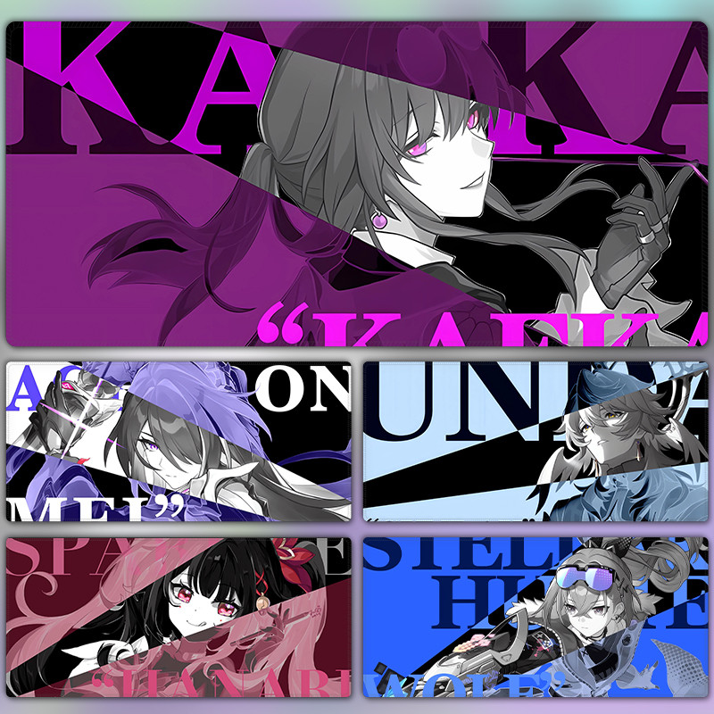 Honkai Impact Mouse Pad Honkai StarRail XXL Anime Gaming Computer Desk ...