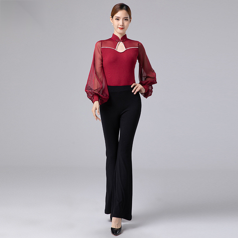 Body Training Outfit for Women, Flared Pants Training, Etiquette ...