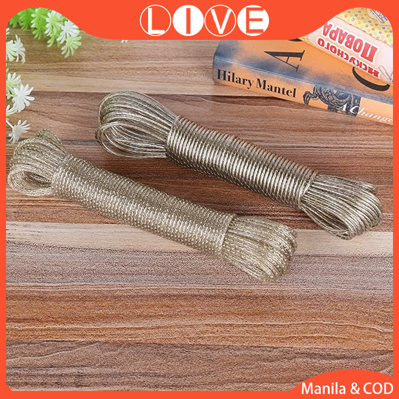 [Live] 20m Copper Plated Steel Wire Rope Cable Lifting Rope Outdoor Non ...