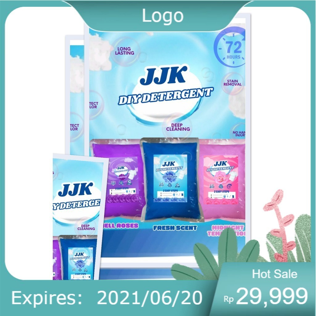 JJK DIY LIQUID DETERGENT PREMIUM READY MIX JUST ADD WATER -Easy Mix ...