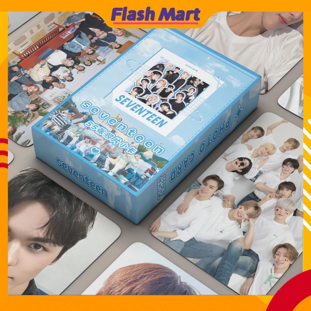 55 Pcs SEVENTEEN LOVE MONEY FAME Lomo Cards Kpop Photocard SEVENTEEN4TH ...