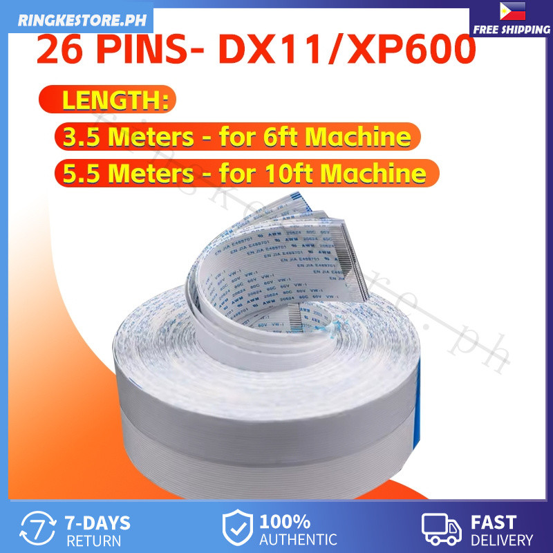 26pins Long Flex Cable for Epson Xp600 printhead |Tarpaulin Printer ...