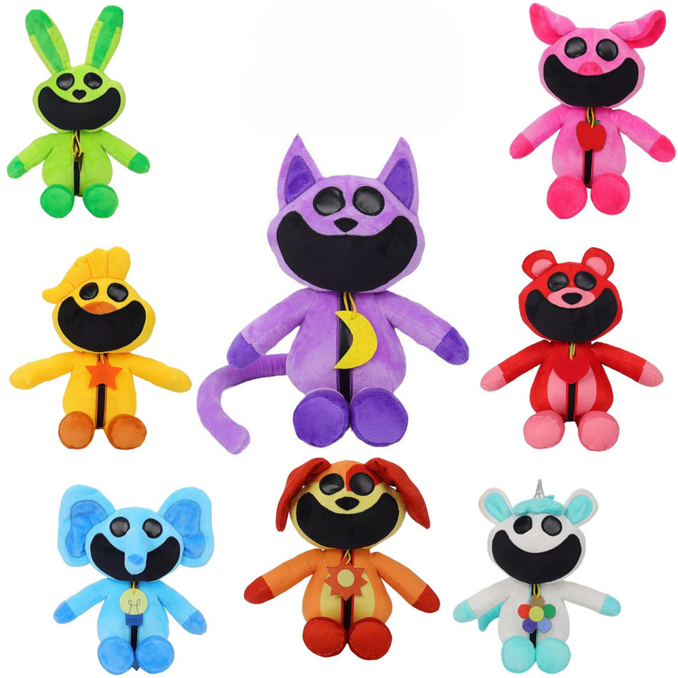 Smiling Critters Plush Toys Smiling Critters Cat Nap Catnap Accion Doll ...