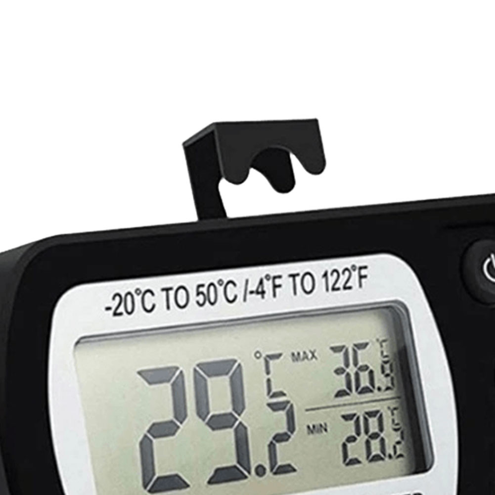 Digital Refrigerator Freezer Thermometer Large LCD Waterproof for Home ...