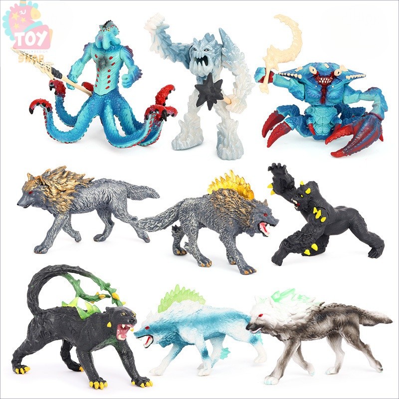 Children Cognitive Toys Simulation Solid Myth Animal Model Mythical ...