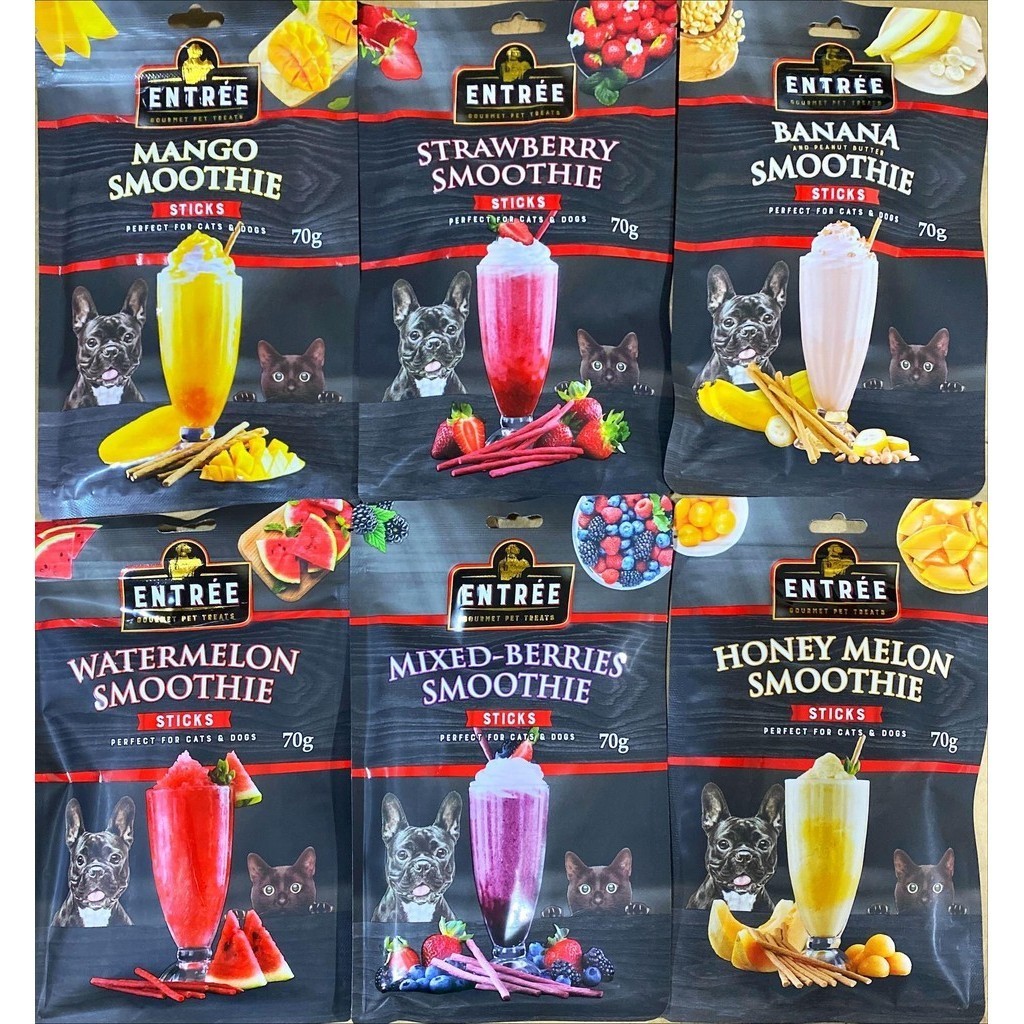 Entree Smoothie Sticks for Dogs and Cats 70g | Shopee Philippines