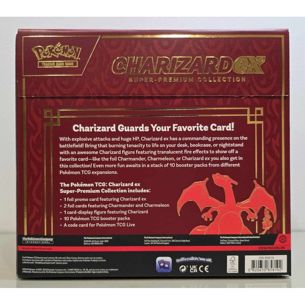 Pokemon TCG Charizard ex Super-Premium Collection Box | Shopee Philippines