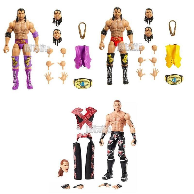 Ultimate Edition Super Movable Wrestler UE Razor Raymond HBK Fully ...