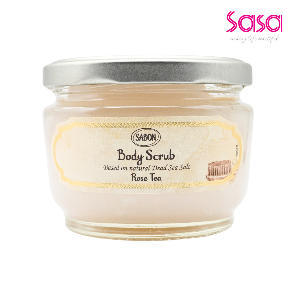 Sabon Rose Tea Body Scrub (320g) | Shopee Philippines