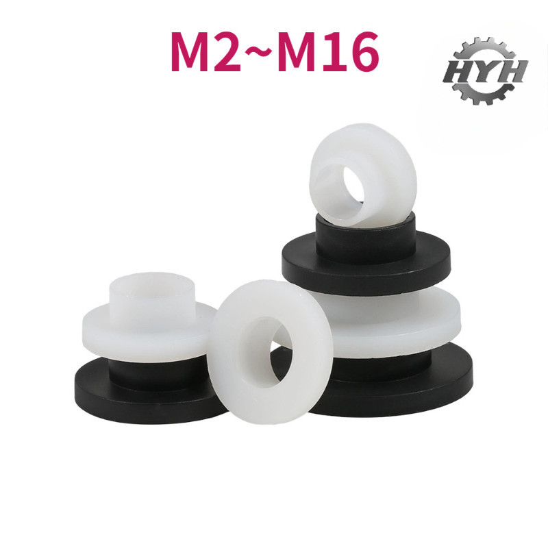 [HYH] T-shaped Nylon Gasket Plastic Concave Convex Screw Bushing T ...