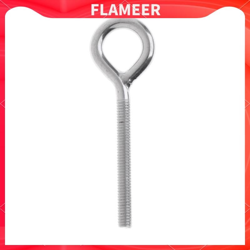 Stainless Steel Eyebolts Welded Eye Long Thread Eye Bolt M4 M5 M6 M8 ...
