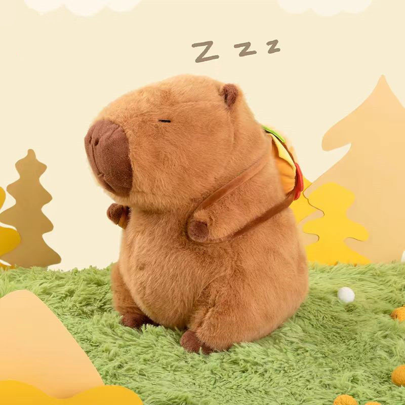 Cost [Ready Stock] Kapibara Burger Backpack Hold Milk Tea Capybara ...