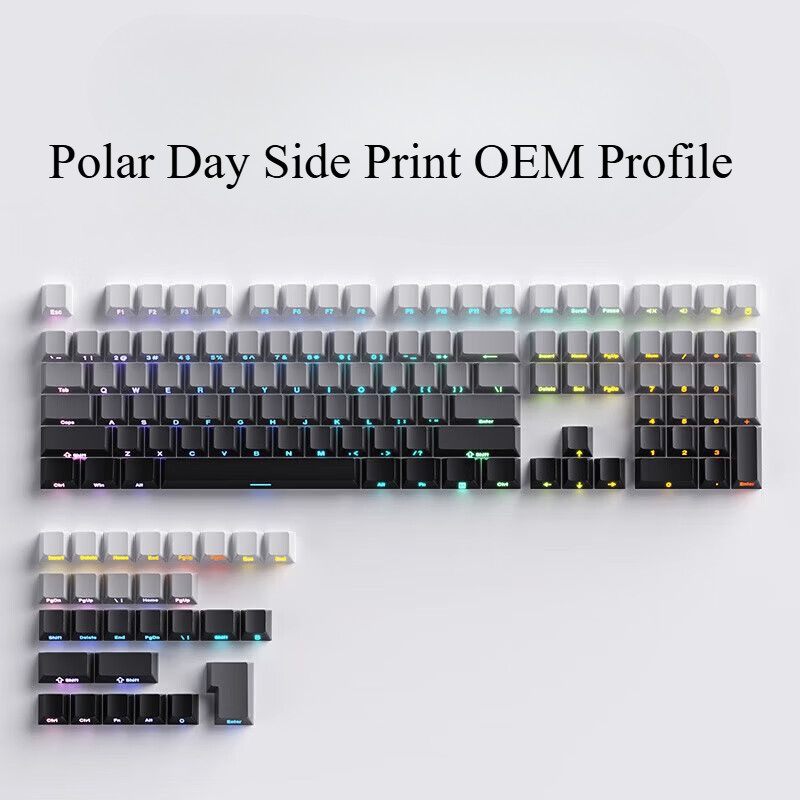 【Local Delivery】Polar Day/Blackberry Keycaps PBT Sublimation Keycap ...