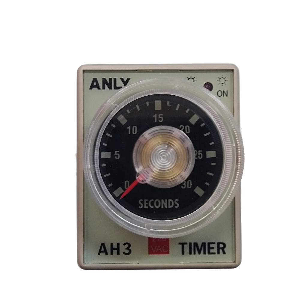 Original Authentic ANLY Anliang AH3-3 Time Relay Time Control Switch ...