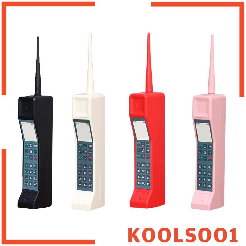 [Koolsoo1] Retro Brick Cell Phone Ornament Brick Phone Decor for Office ...