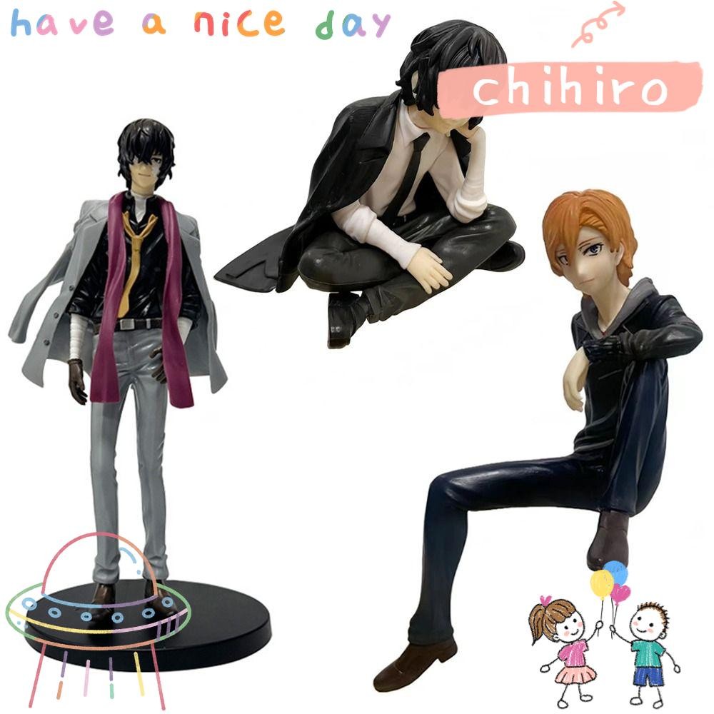 CHIHIRO1 Dazai Osamu Model, Mini Figure Bungo Stray Dogs PVC Ornament ...