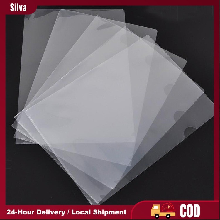L Type folder clear transparent a4 and long | Shopee Philippines