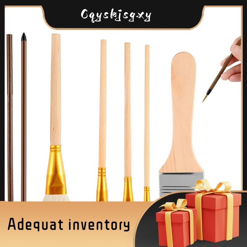cqyskjsgxy 7 Pieces Ceramic Glaze Tools, Pottery Supplies Different ...