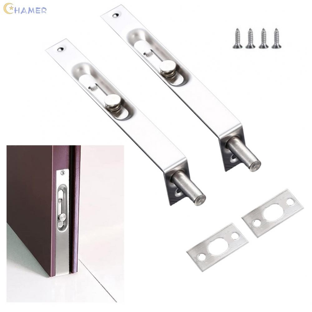 【CHAMER】Door Flush Bolt Tower Window Catch Lock Anti Theft Bolt Latch ...