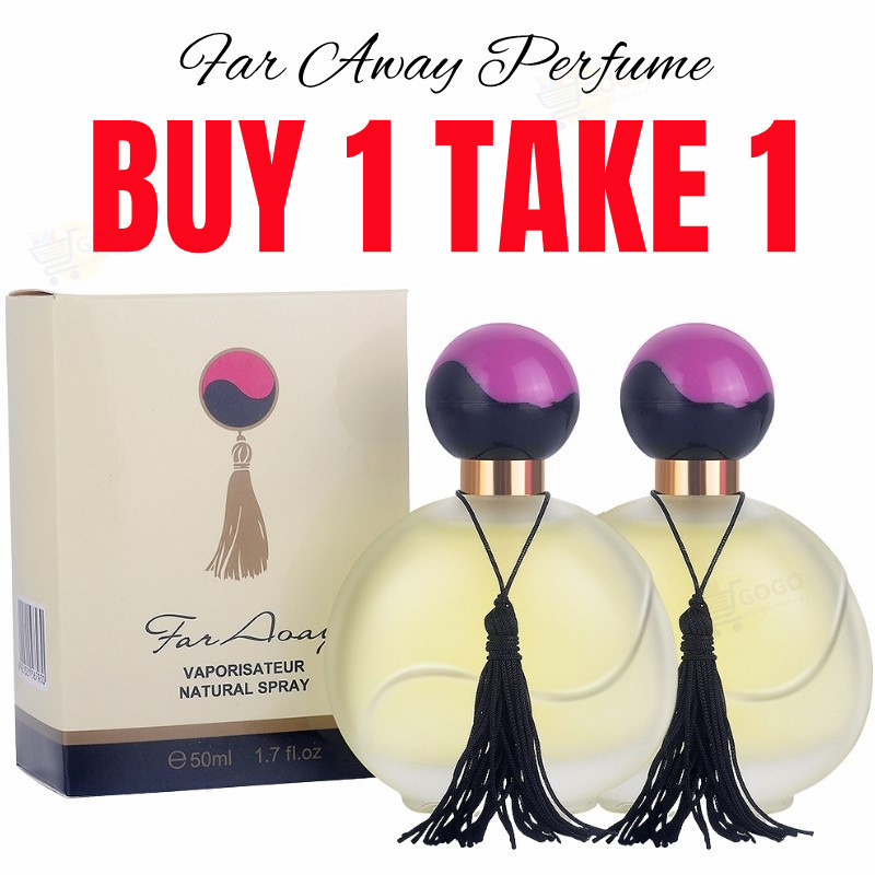 【BUY 1 TAKE 1】Far Away Perfume Floral Fragrance EAU DE Toilette Long ...