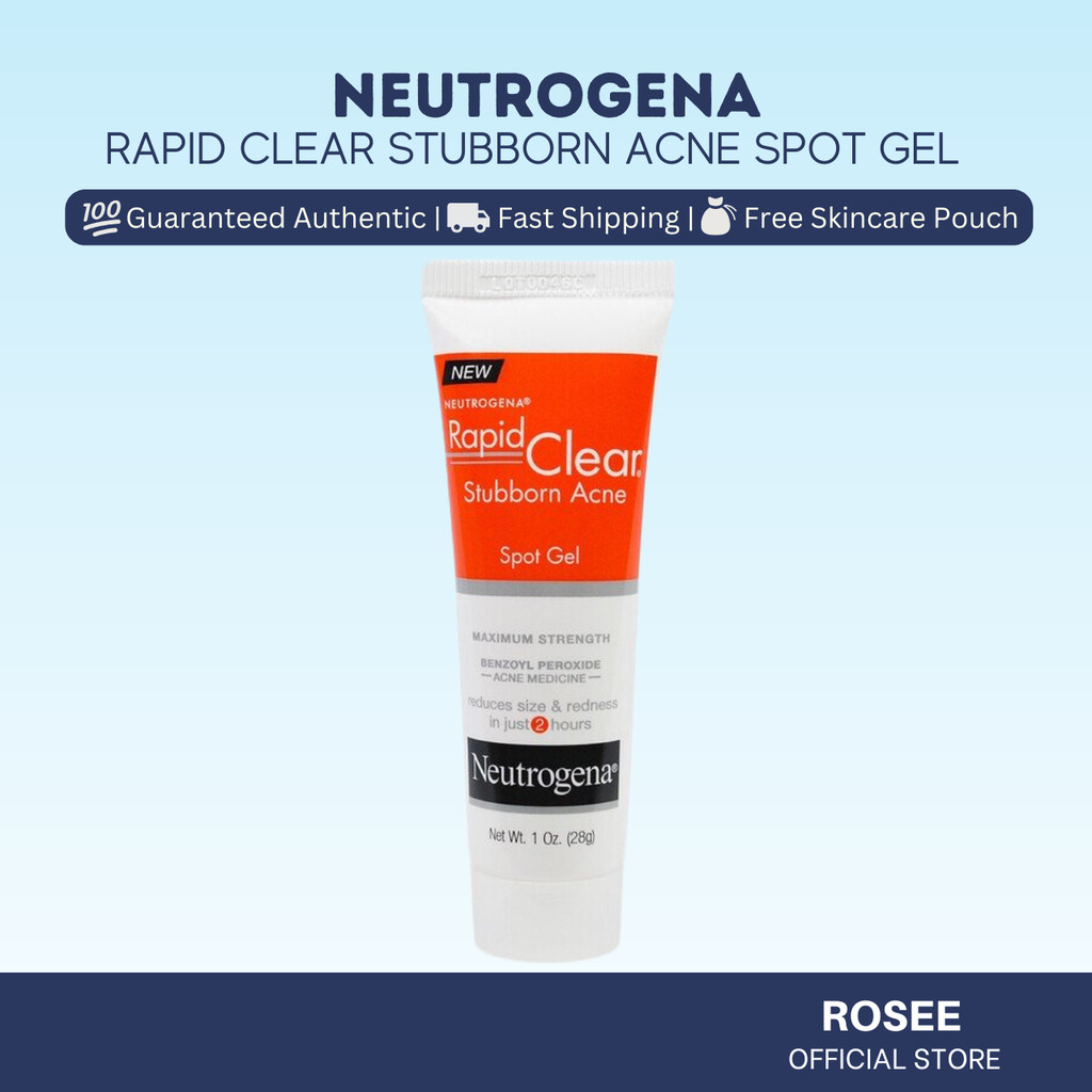 Neutrogena Rapid Clear Stubborn Acne Spot Gel 28g | Shopee Philippines
