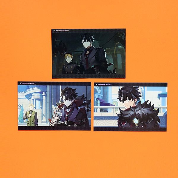 Set of 3 Wriothesley Character PV Series Photo Cards - Genshin Impact ...