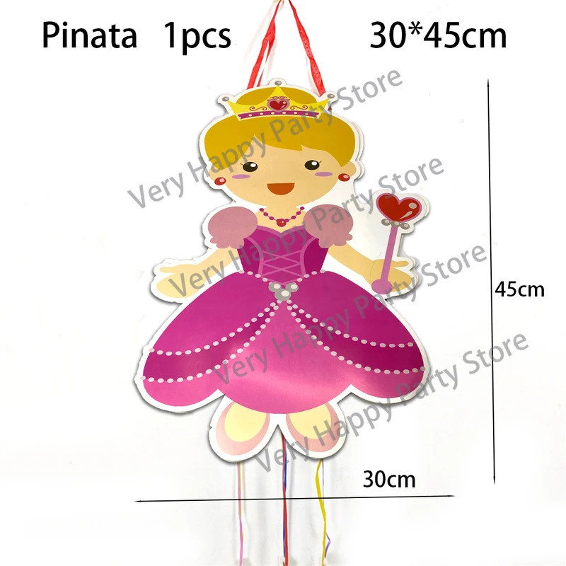 Flower Fairy Birthday Party The Red Princess Paperboard Pinatas Boy ...