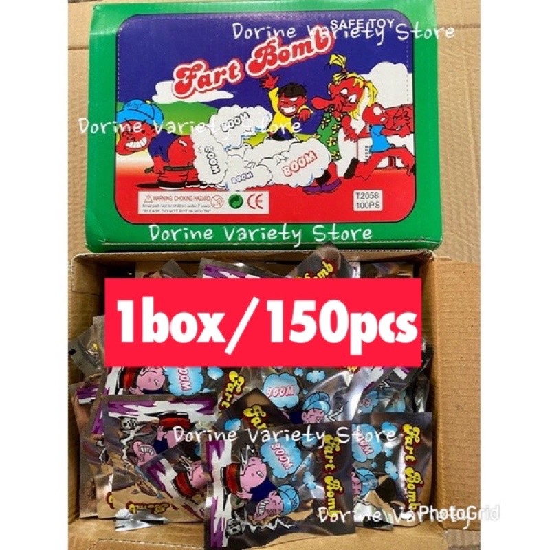 Fart Bomb Prank 1box/150pcs.,100pcs40pcs | Shopee Philippines
