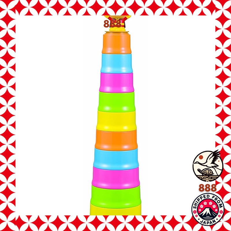 Anpanman Genius Brain Stacking Cups for Ages 1-3 | Shopee Philippines