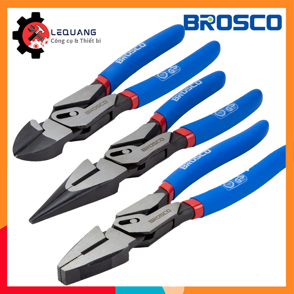 Brosco B50125 Powered Multi-Purpose Pliers Set || B50126 || B50127 ...