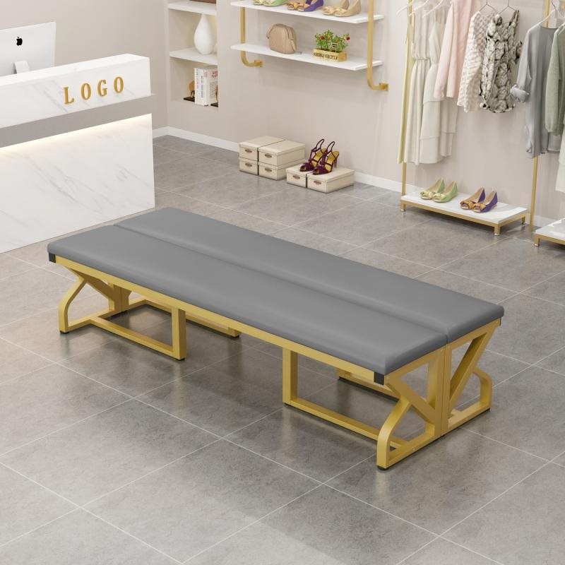 Long Bench with Soft Cushion, Shoe Changing Bench, Home Bed End Bench ...