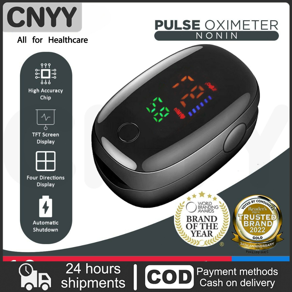 100% Genuine Best Omron Portable Fingertip Pulse Oximeter LED Display ...